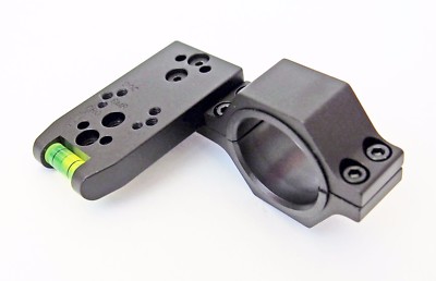 DLP Tactical Scope Ring Adapter with bubble level for RMR / Aimpoint T1 ...