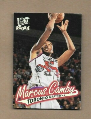 1996-97 Fleer Ultra Marcus Camby Rookie Card #107 Toronto Raptors NM/MT ...