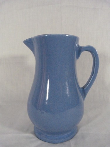 VINTAGE FOWLER AUSTRALIAN POTTERY BLUE JUG | eBay Australia