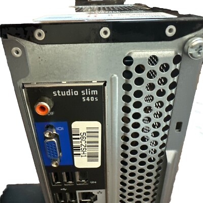 Dell Studio Slim 540s Desktop *NOT TESTED* *SOLD AS IS* | eBay