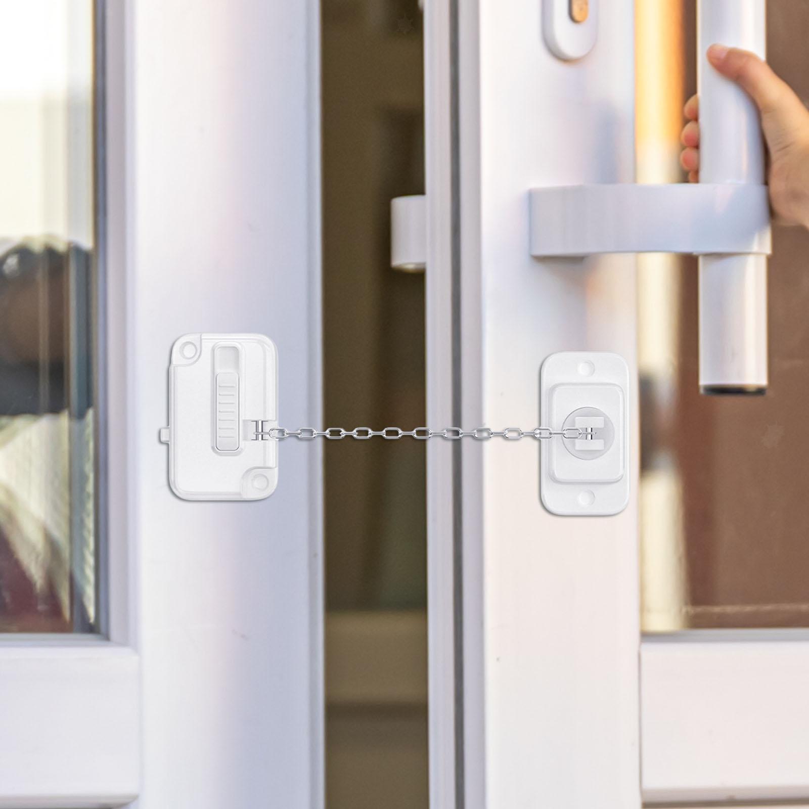 Child Safe Lock Window Chain Lock for Casement Window Refrigerator ...