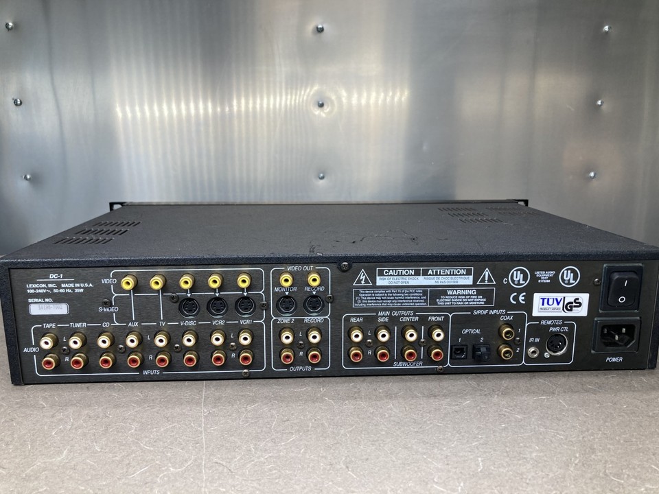 Lexicon DC-1 THX Pre Amplifier Processor Digital Stereo Controller | eBay