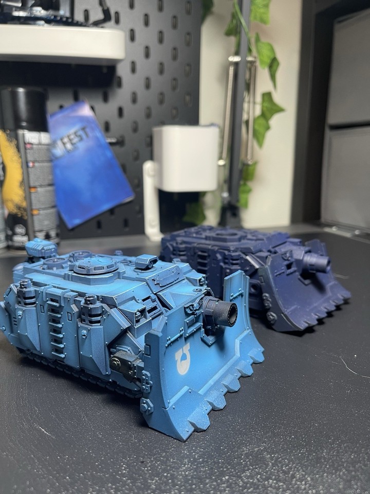 Vindicator Tank, Space Marine, 40k Tabletop Wargaming Miniature X2 ...