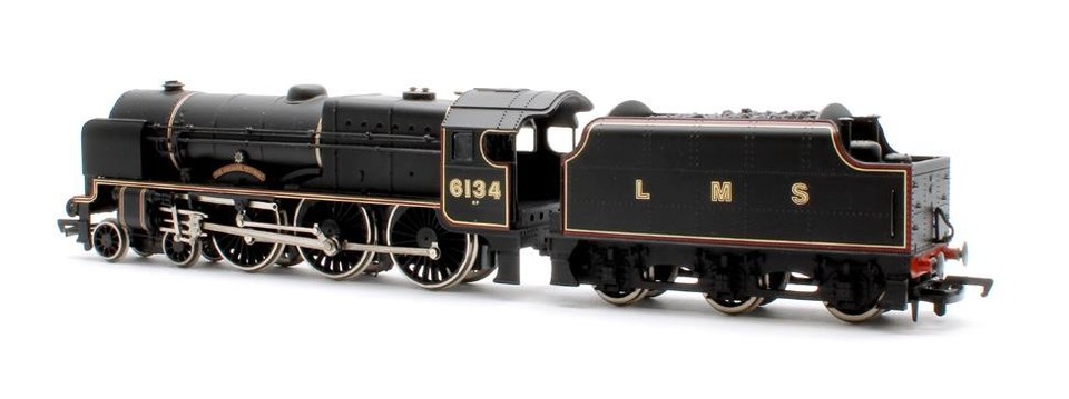 BACHMANN 'OO' GAUGE 31-276 LMS BLACK 4-6-0 ROYAL SCOT CLASS STEAM ...