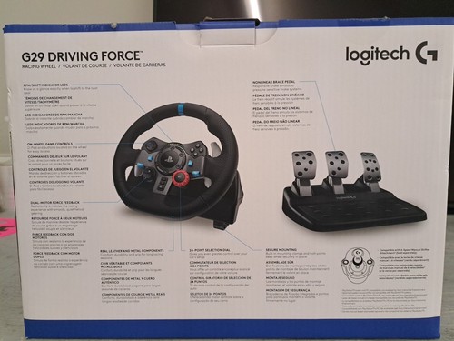Logitech G29 Driving Force Racing Wheel - Black (941-000110) for sale ...