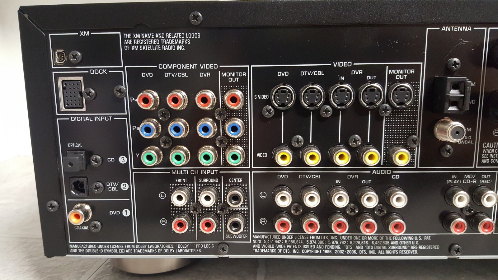 Yamaha RX V461 5.1 Channel 500 Watt Receiver for sale online | eBay