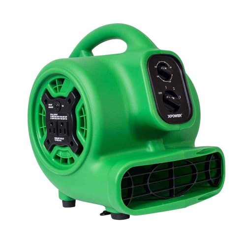 925 CFM 3-Speed Multi-Purpose Mini Mighty Air Mover Utility Blower Fan ...