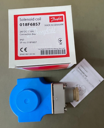 Danfoss 018F6857 Solenoid coil, BG024DS,IP67/20 W Brand New | eBay