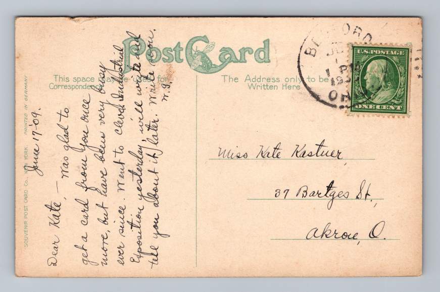 Jewish Orphan Asylum CLEVELAND Ohio Antique Judaica Postcard 1909 | eBay