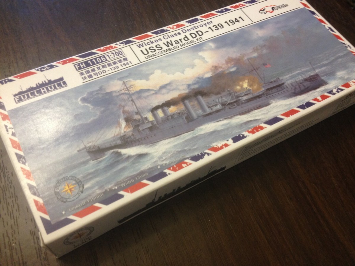 Wickes Class Destroyer Model Wickes Class Destroyer USS Ward DD 139