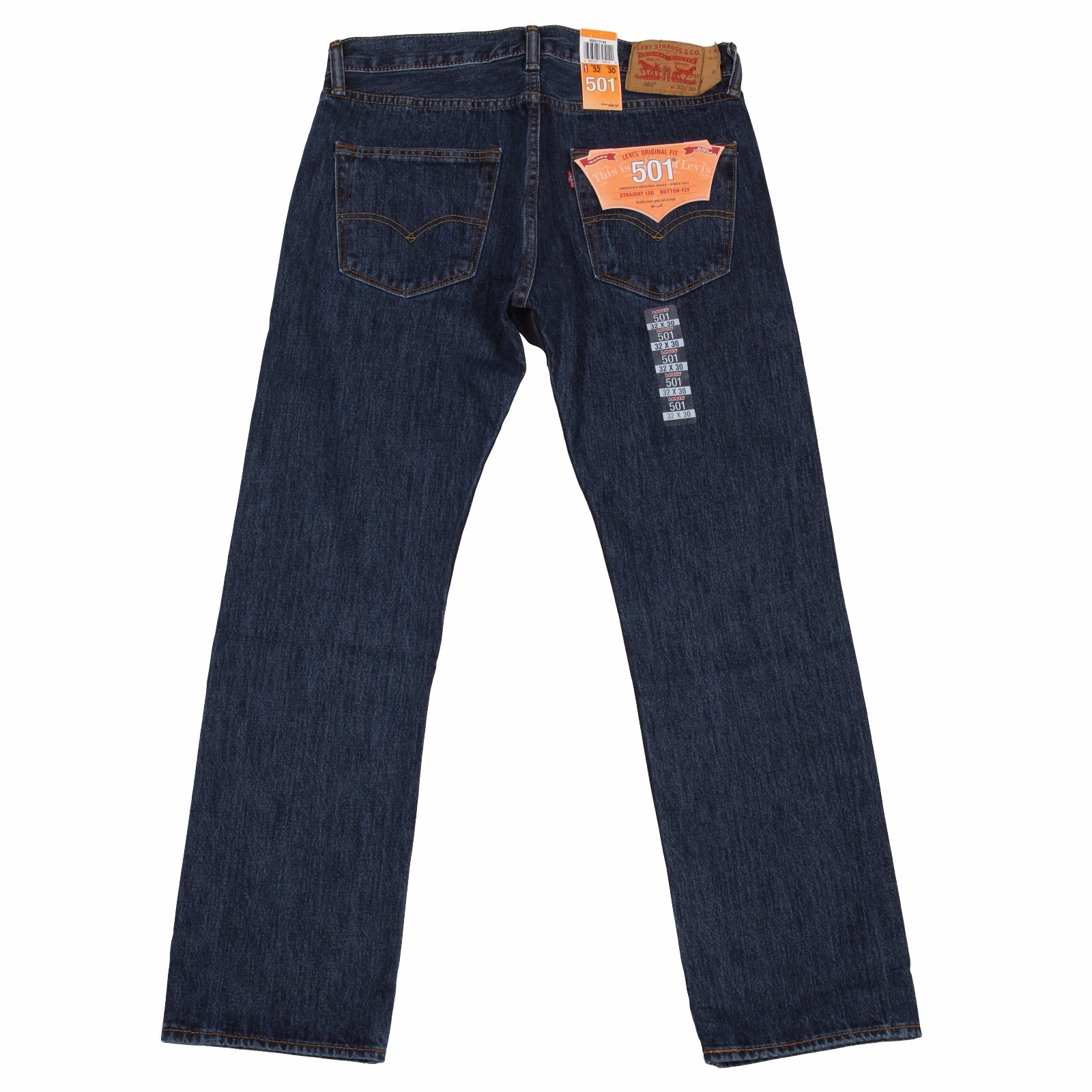 Levis 501 Button Fly Mens Jeans Authentic Many Sizes Optic White NWT | eBay