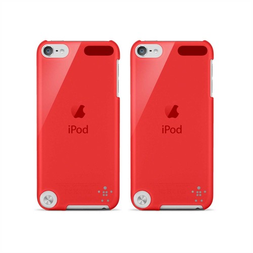 2x BELKIN SHIELD SHEER CASE FOR IPOD TOUCH 5TH GEN TRANSLUCENT RED F8W144QEC03 | eBay Australia