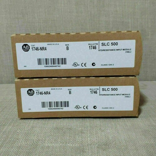 New Sealed Allen-Bradley 1746-NR4 SER B SLC 500 RTD Resistance PLC ...