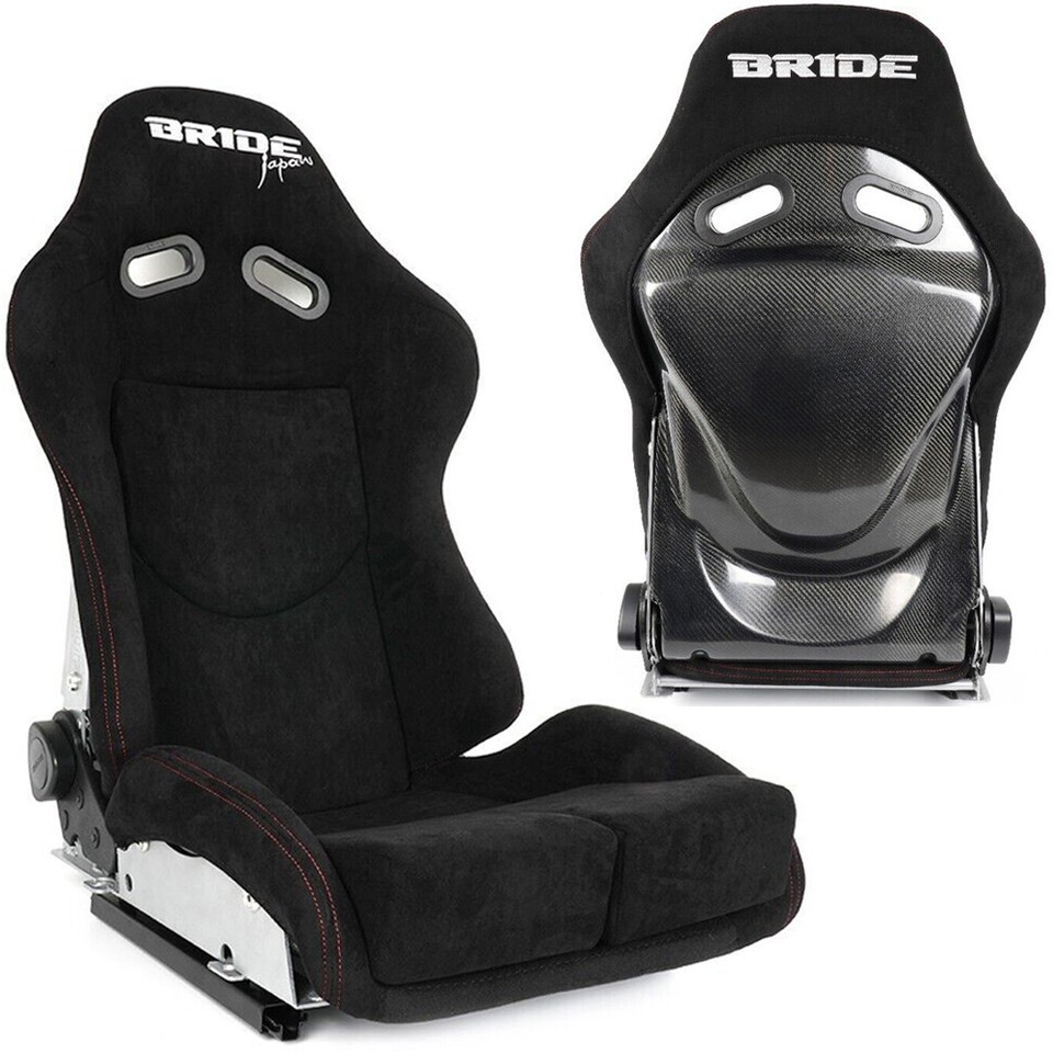 BRIDE Racing Seats Low Max+Carbon Fiber Shell+Adjustable Backrest ...