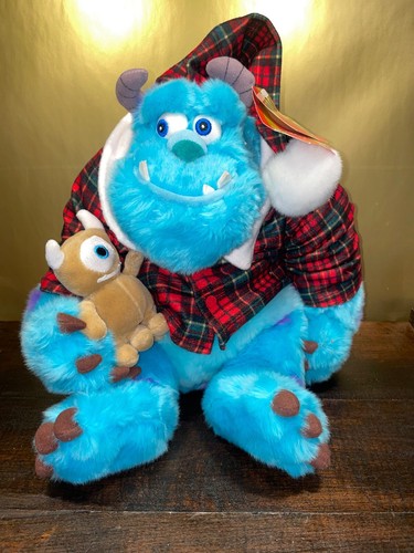 Disney Store Holiday Sully Monster Inc. Santa Morning Pajama Shirt ...