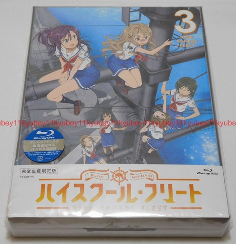 New High School Fleet Haifuri Vol.3 Limited Edition Blu-ray CD Booklet ...