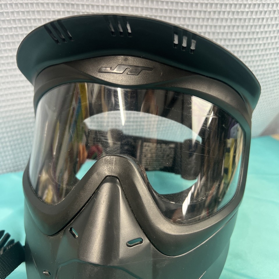 🔥 JT Paintball Mask Visor Goggles Air Soft Used GREAT CONDITION! | eBay