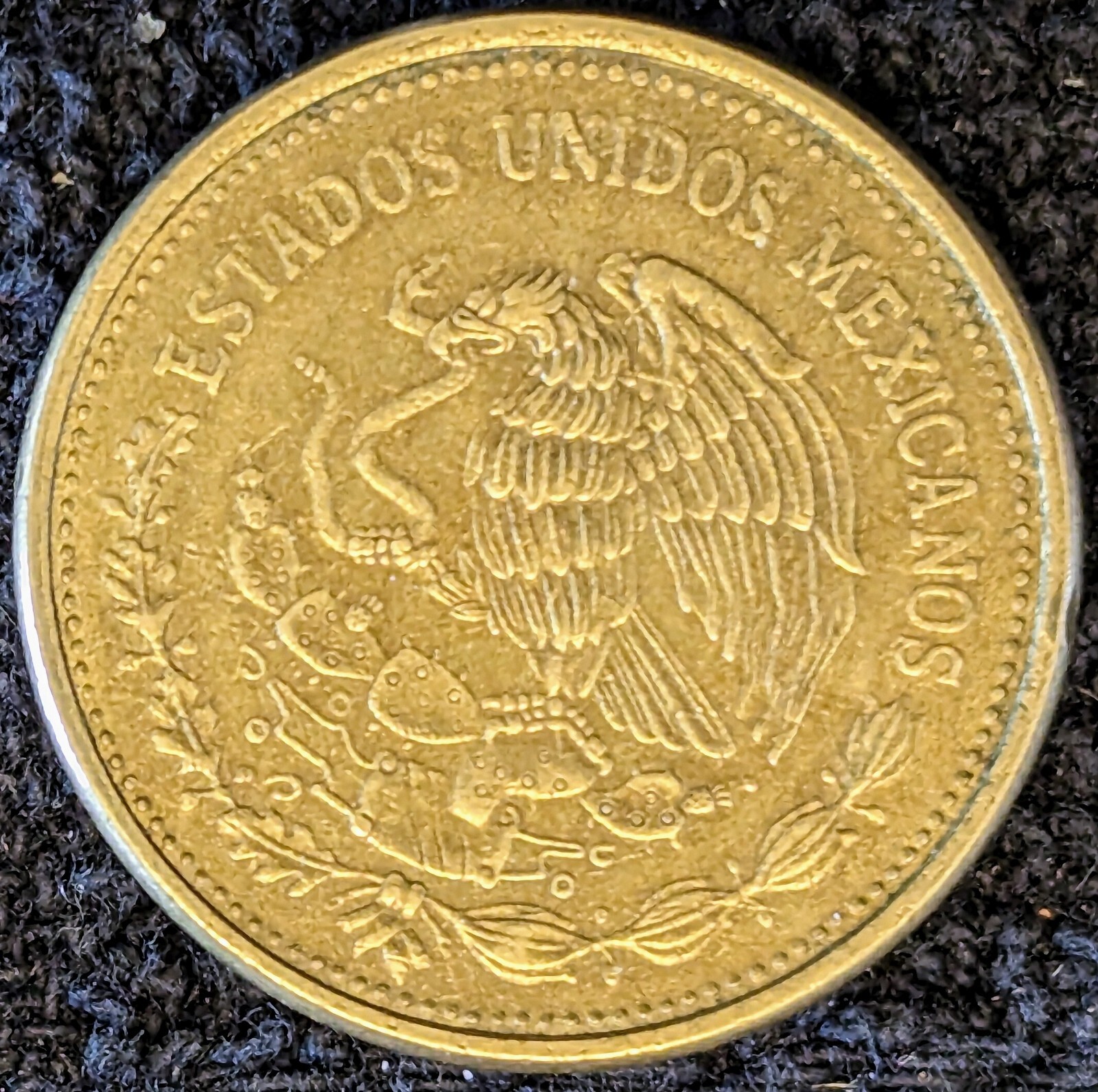 1985 $100 PESO "Carranza" vintage Mexican 100 Pesos coin #mx.1985.100 ...