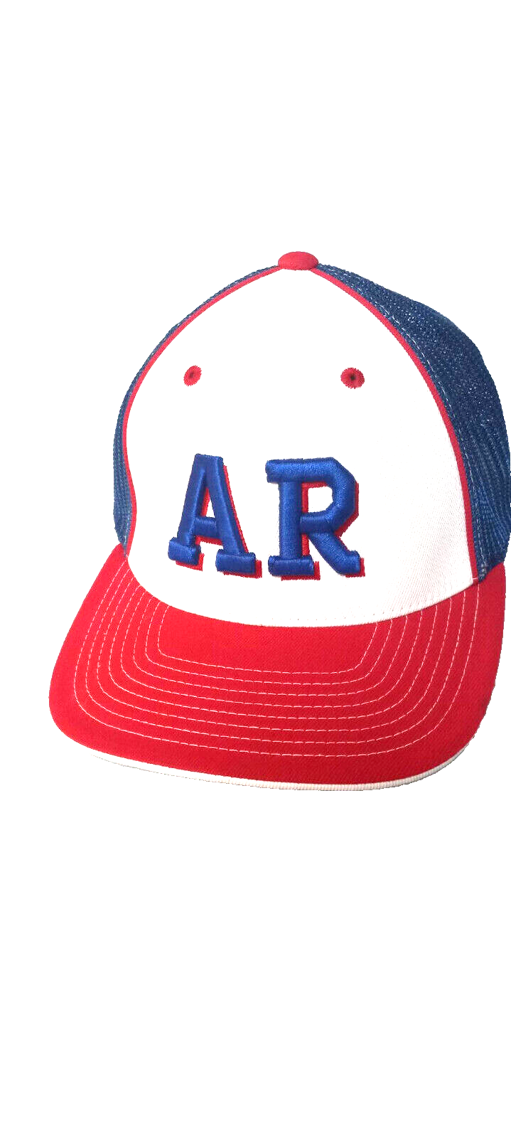 Pacific HeroWear Biosteel Fitted All American MENS Hat AR S/M red white ...