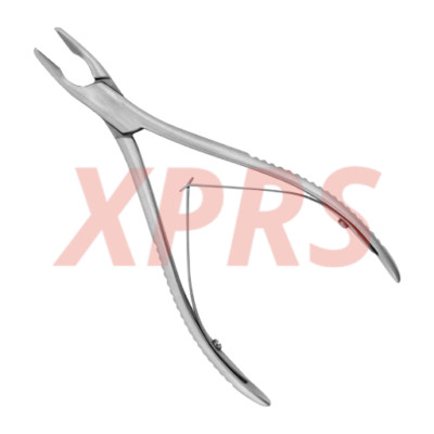 Bane Rongeur, 7", Slightly Curved, 5x15 mm Jaws, Tapered to 7 mm ...