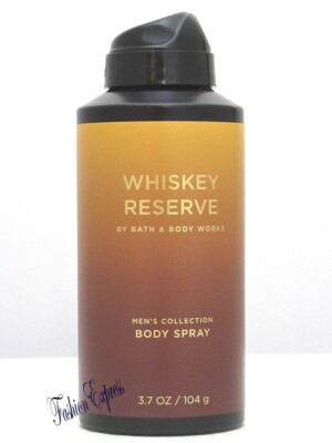 BATH & BODY WORKS WHISKEY RESERVE MEN'S BODY SPRAY 3.7 OZ | eBay