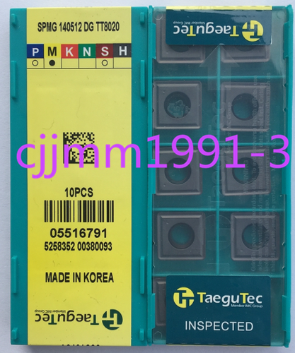 10PCS/box NEW original Taegutec CNC blade SPMG140512DG TT8020 | eBay