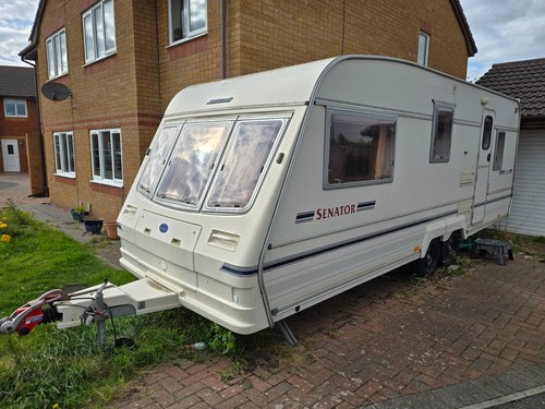 Bailey Senator Caravan, 5 Berth, Twin Axle, L Shaped Lounge, Delivery ...