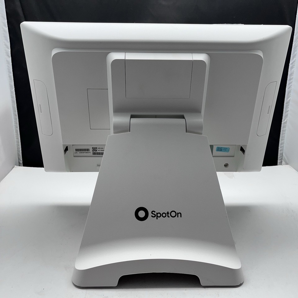 White Touch Dynamic Pulse Ultra WS SpotOn 15" Touchscreen POS W/Stand ...