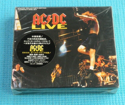 AC/DC 2CD Live! 1st Press w/Bonus, Dollar 1992 Japan NEW AMCY-465/6 OBI | eBay
