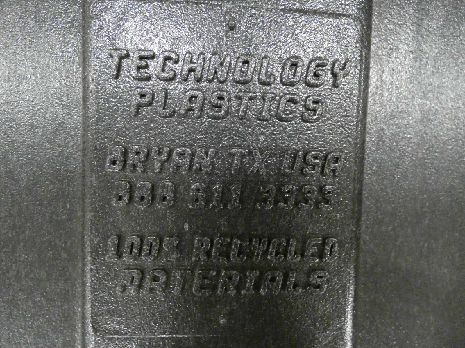 Technology Plastics TPI Ext Life Dumpster Lids 41-7/8" x 36-7/8" Lot of ...