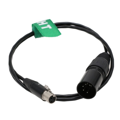 XLR 5 Pin to Mini XLR 3 Pin DMX 512 Cable for Stage Lighting Console ...