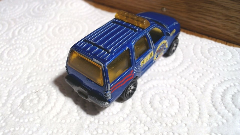 1999 Matchbox Ford Expedition Blue "Police" China 1:68 Scale | eBay