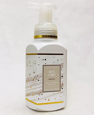 1 Bath & Body Works WHITE T-SHIRT Gentle Foaming Hand Soap Wash 8.75 oz ...