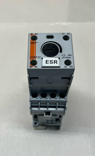 Sprecher + Schuh CS7C-40E Contactor CZA7 Pneumatic Timer CRD7-250 (DE ...