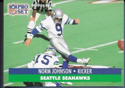 Norm Johnson 1991 Pro Set #300 Seattle Seahawks EX-NM | eBay