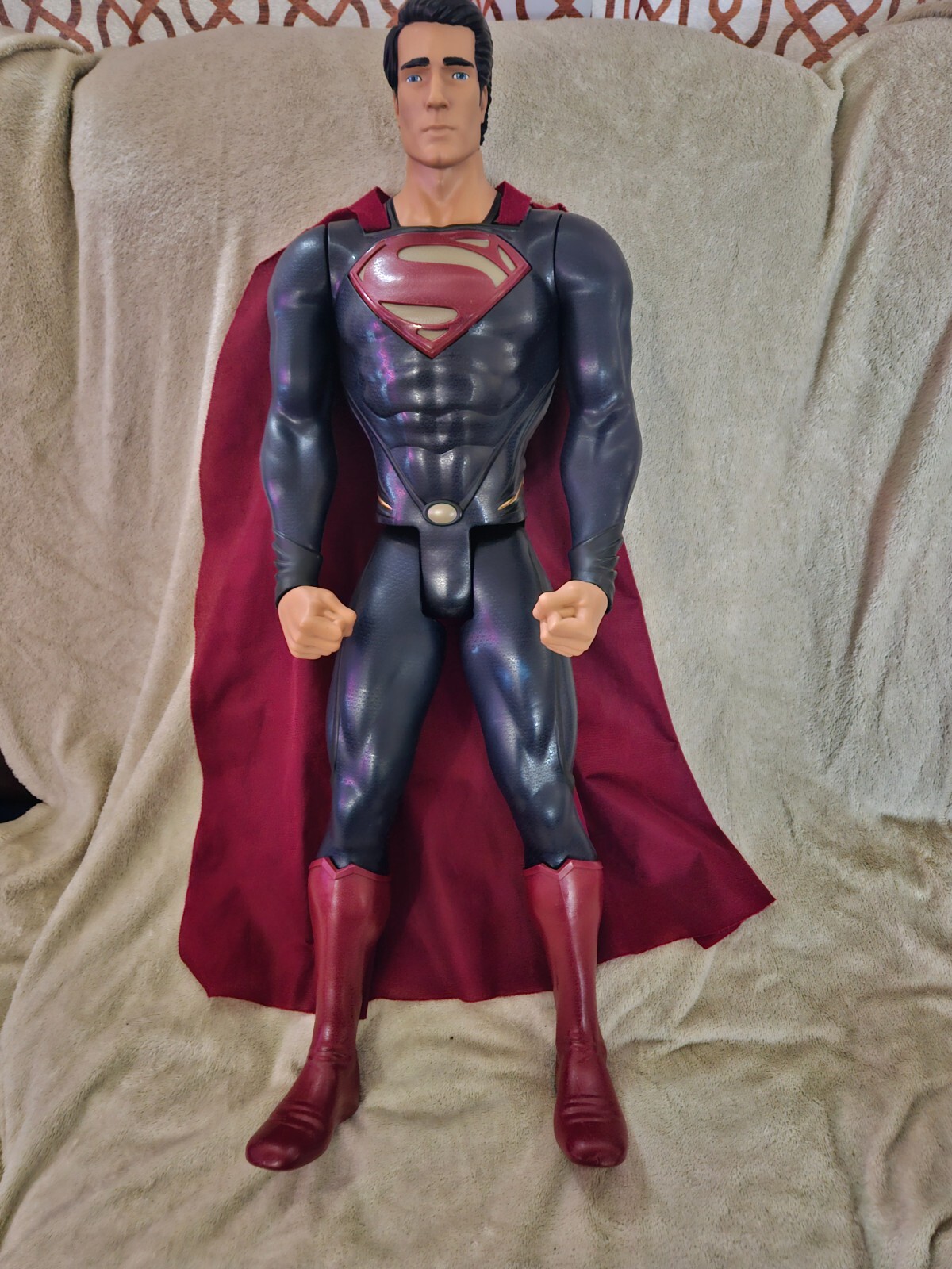 DC Comics 2013 Giant Size Superman 31" Tall Man Of Steel Jakks Pacific ...