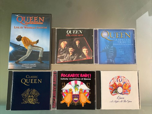 Queen 6 LOT- Greatest Hits, Special Tribute, Classic, Rockabye, Opera ...