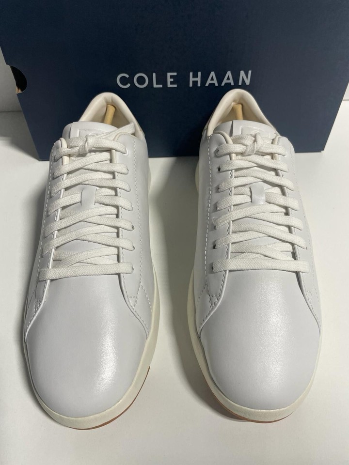 Cole Haan Men's Grandpro Tennis Fashion Sneaker C22584 White US Size 9 ...