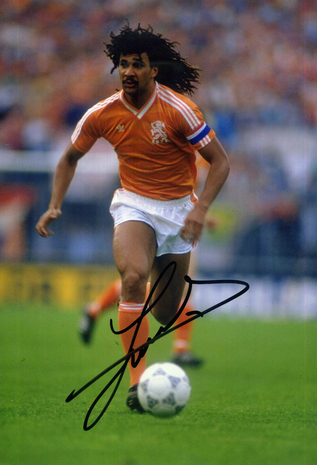 RUUD GULLIT Signed Photograph - AC Milan / Chelsea / Netherlands ...
