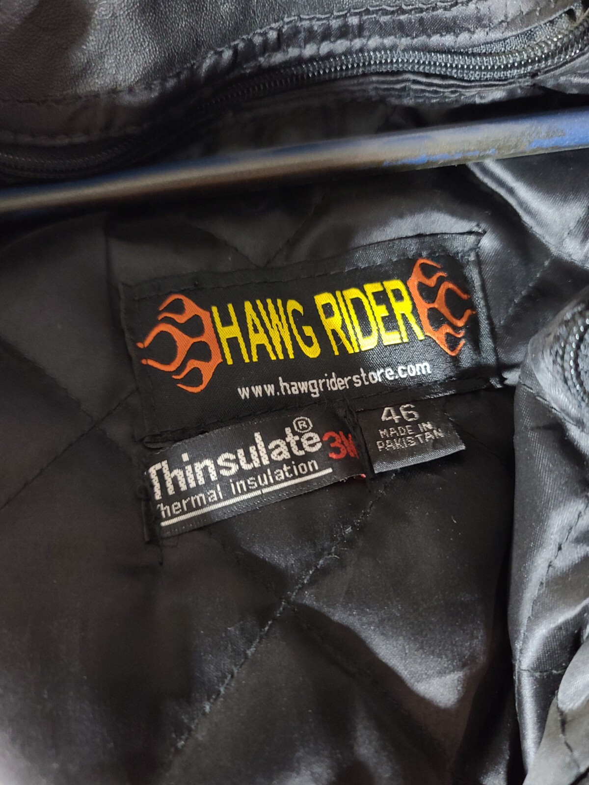 NEW Mens Hawg Riders Fringe Motorcycle Jacket MJ2008 Black Multiple ...