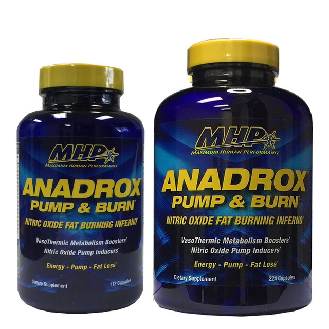 MHP Anadrox Pump and Burn - 112 Capsules for sale online | eBay