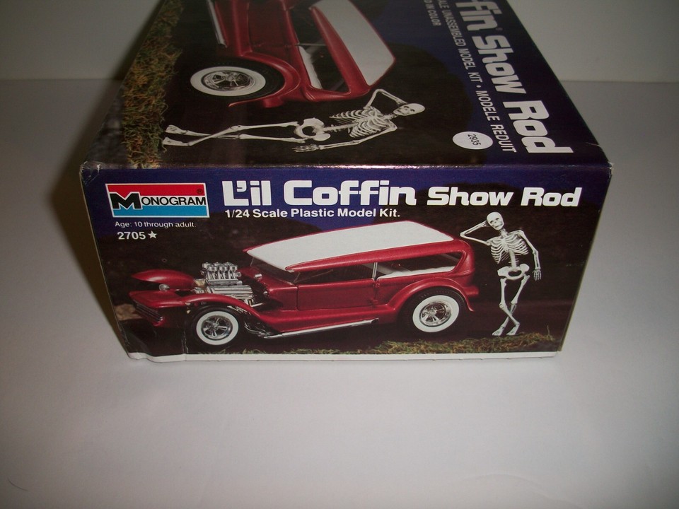 2935-Monogram #2705 Lil Coffin Show Rod 1/24th Scale Model from 1985 | eBay
