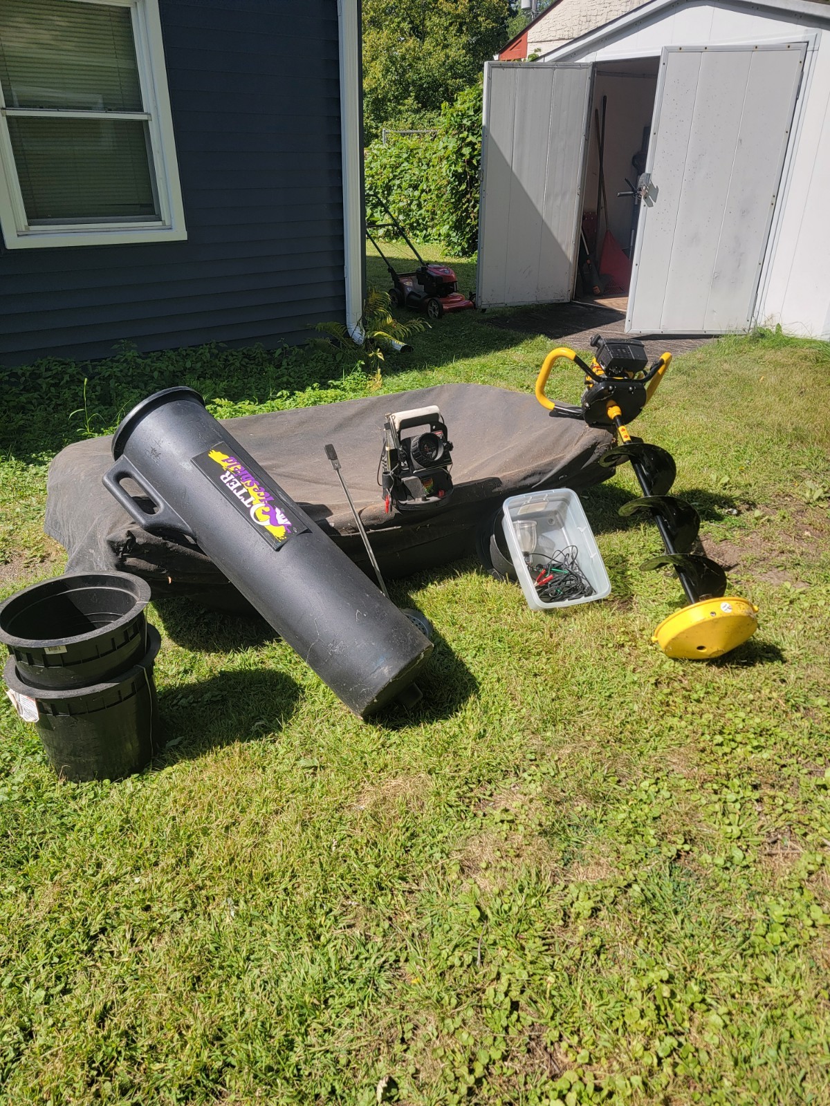 Ice Fishing Equipment, Otter 2 Man Portable Fish House With Extras. | eBay
