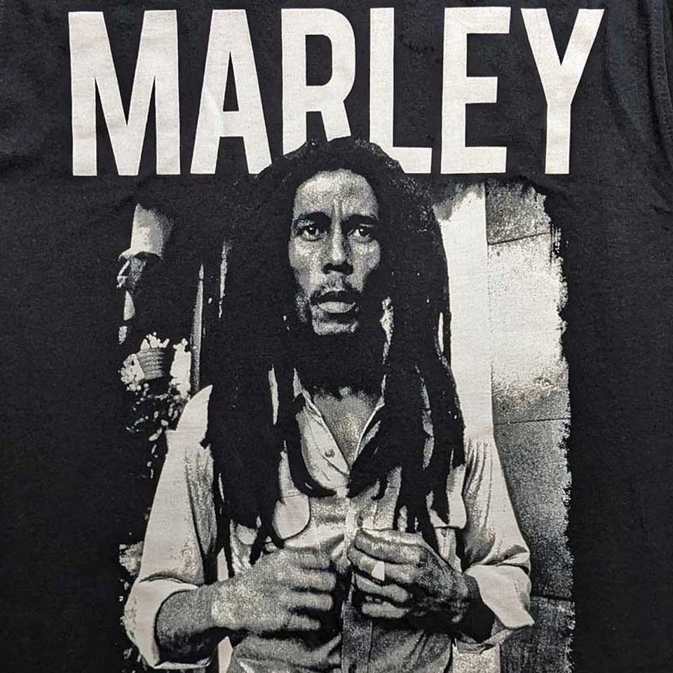 Bob Marley Tank Top Muscle T Shirt Marley B&W Portrait new Official Unisex Black | eBay
