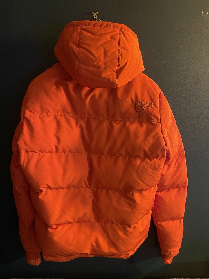 Superdry Men's Everest Explorer Jacket Size Large Orange | eBay UK