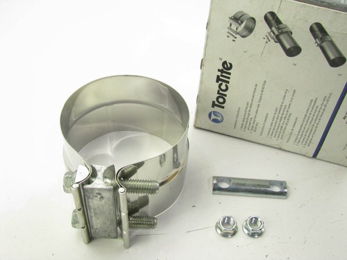 304 Stainless Steel 4" Clamp Torctite 90366A-10 Exhaust Clamp | eBay