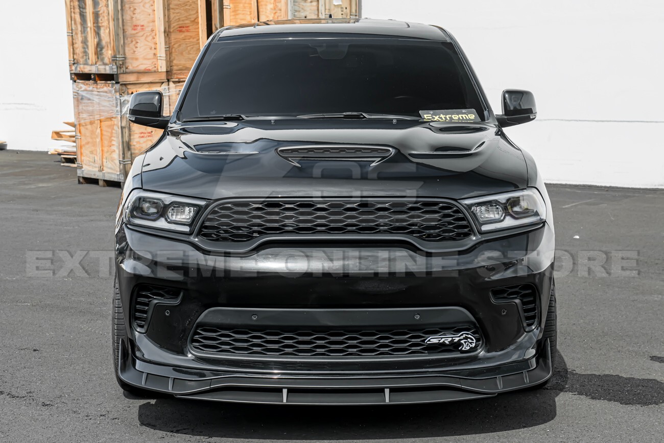 For 21-Up Dodge Durango SRT Hellcat Performance Track Front Bumper Lip ...