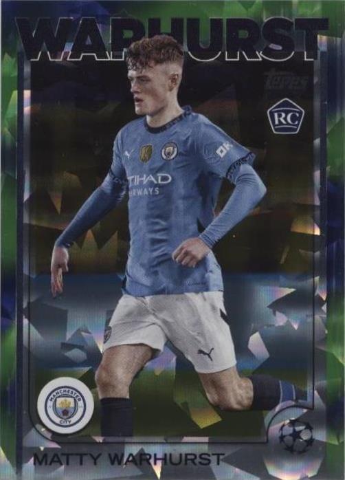 2024-25 Topps Uefa Club Competitions - Matty Warhurst #92 Northern ...
