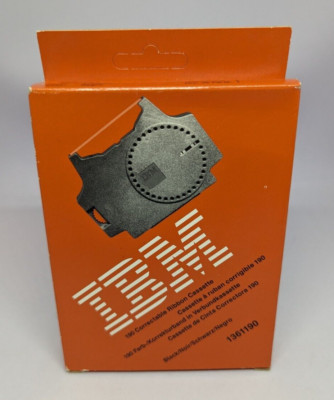 IBM LEXMARK Correctable Film Ribbon Cassette 190 1361190 New Black | eBay