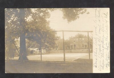 RPPC ST. LOUIS MISSOURI TENNIS COURT 1909 MOERSCHELL REAL PHOTO ...